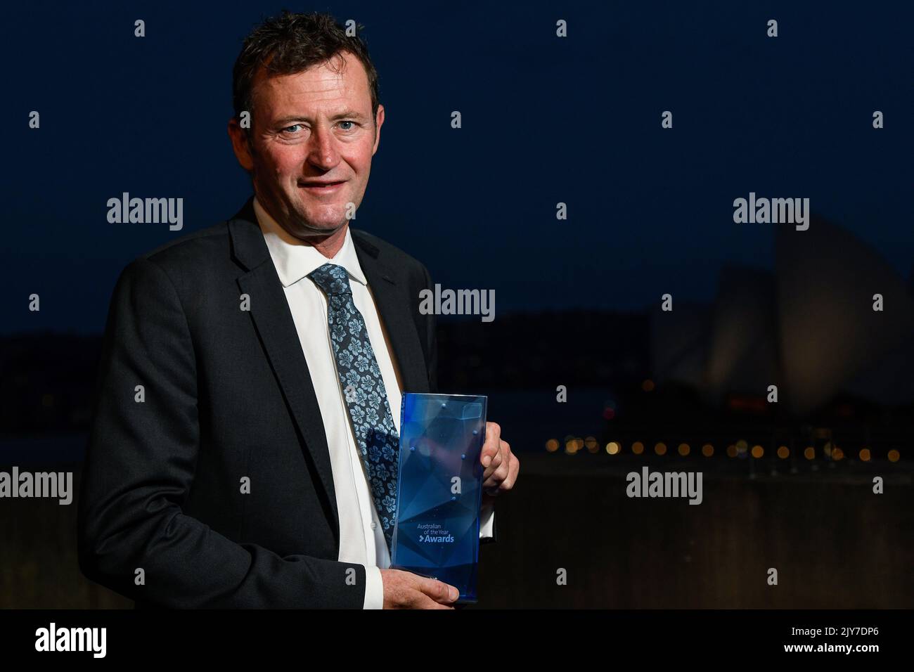 2020 NSW Local Hero Bernie Shakeshaft poses for a photograph during the ...