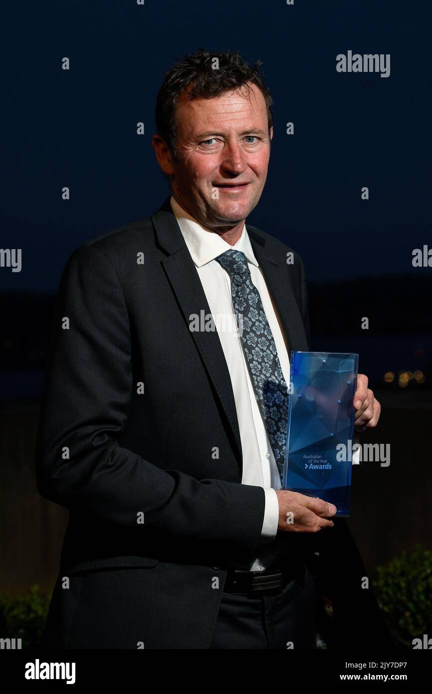2020 NSW Local Hero Bernie Shakeshaft poses for a photograph during the ...