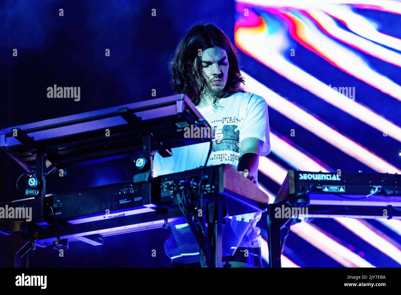 Milan, Italy. 07th Sep, 2022. Dominic Simper of Psychedelic music ...