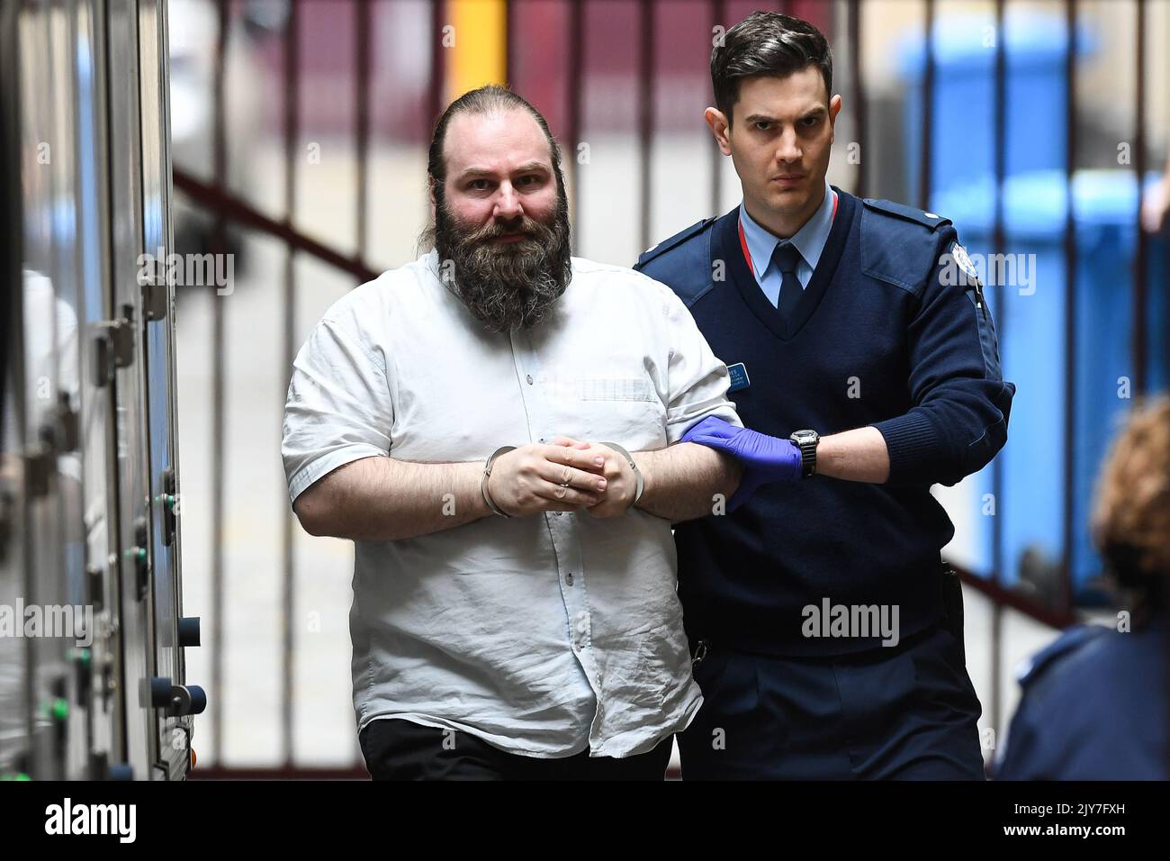 Phillip Galea arrives at the Supreme Court of Victoria in Melbourne ...