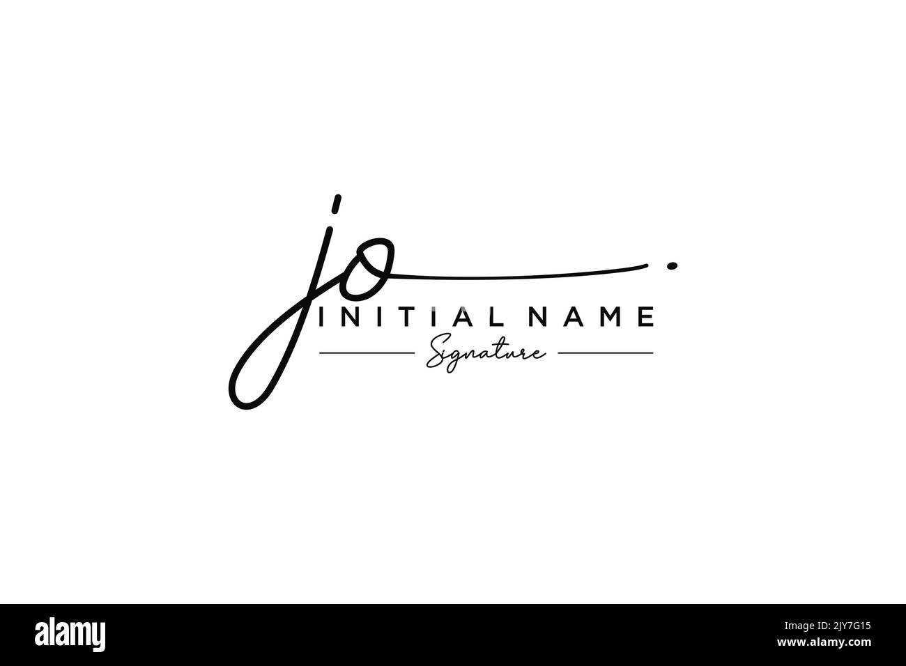 Jo logo vector vectors Cut Out Stock Images & Pictures - Alamy