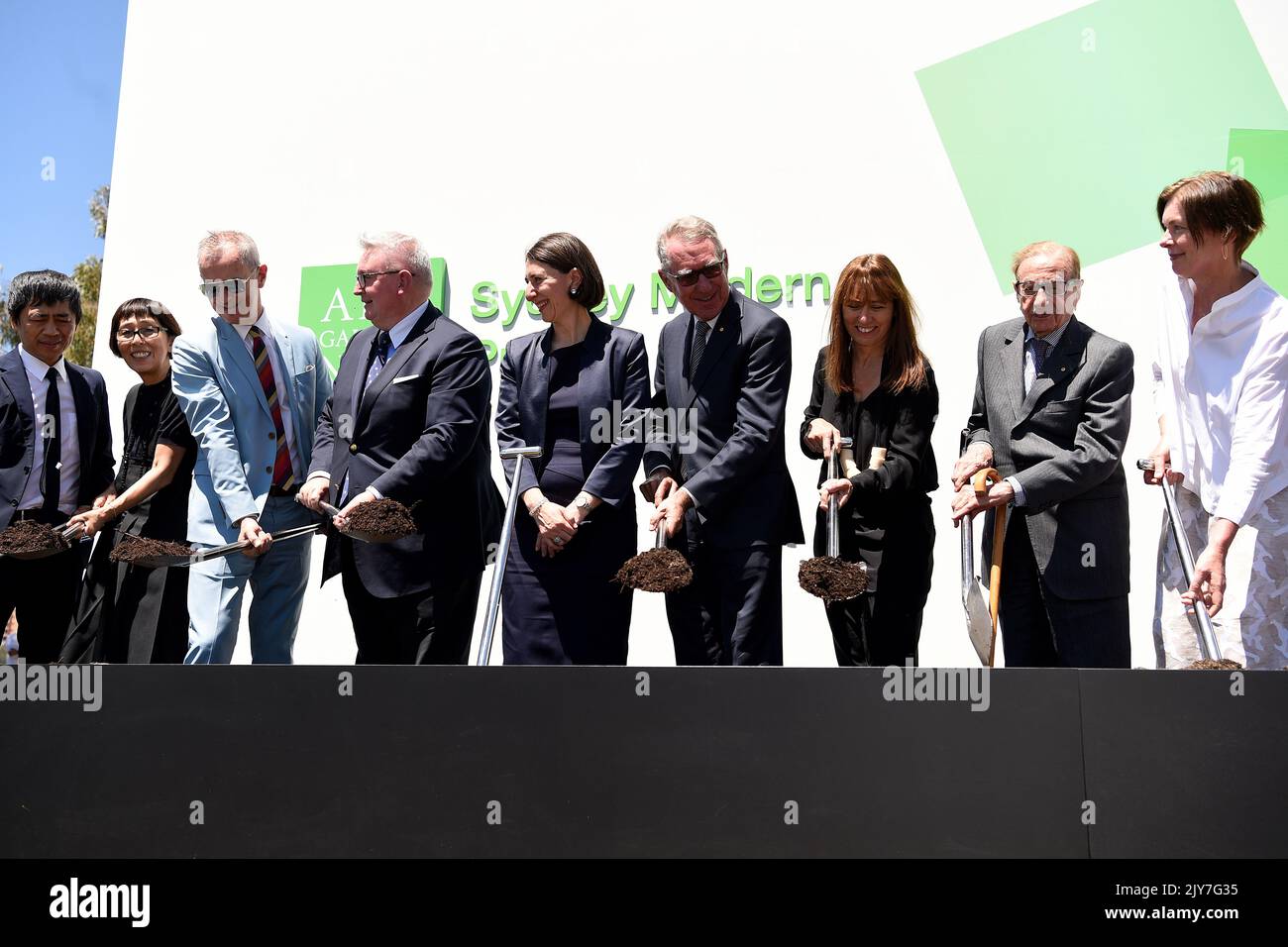 (L-R) SANAA architect Ryue Nishizawa, SANAA architect Kazuyo Sejima ...