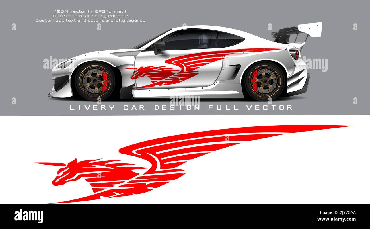 blin dvan decal design vector. Graphic abstract stripe racing ...