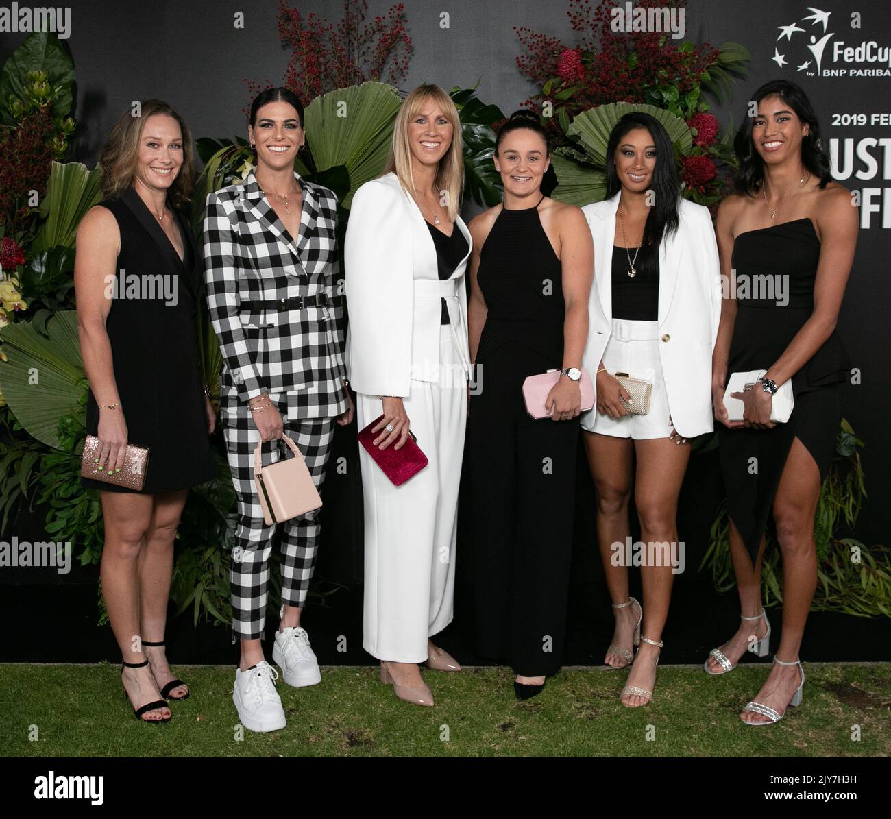 Sam Stosur, Ajla Tomljanovic, Alicia Molik, Ash Barty, Priscilla Hon ...