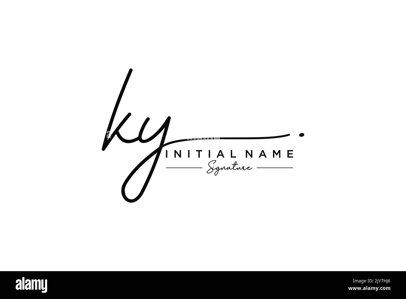 Ky modern logo hi-res stock photography and images - Alamy