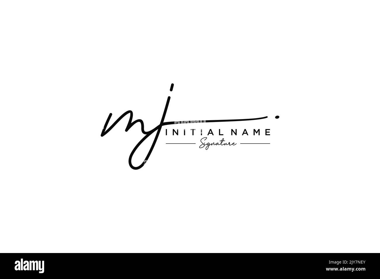 Letter mj vector vectors hi-res stock photography and images - Alamy