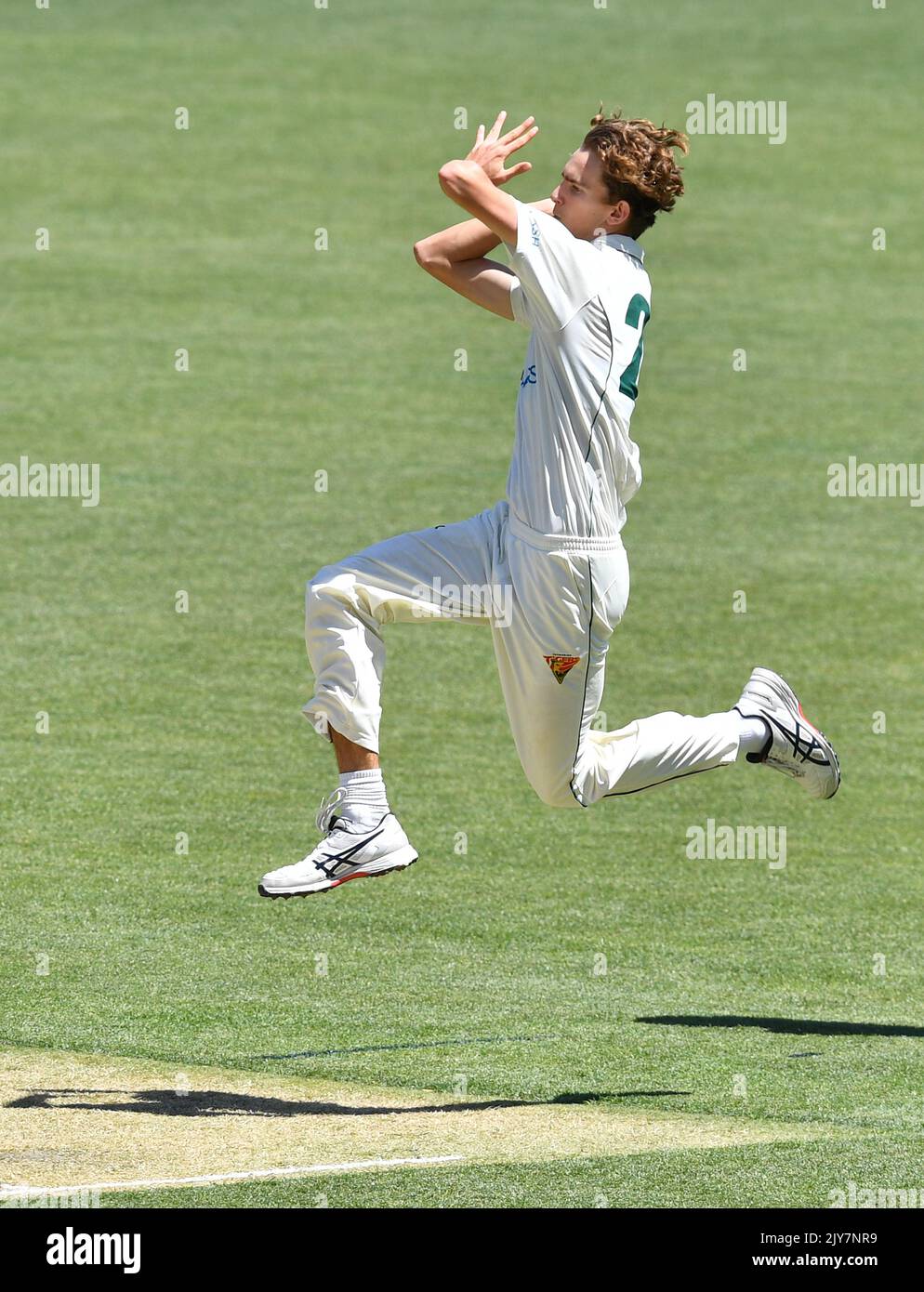 Lawrence Neil-Smith of the Tigers during day one of the Marsh Sheffield ...