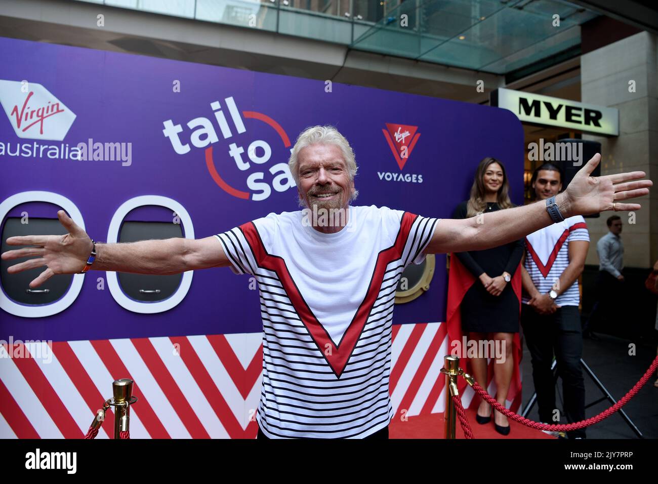 Virgin Group founder Sir Richard Branson poses for a photograph during ...