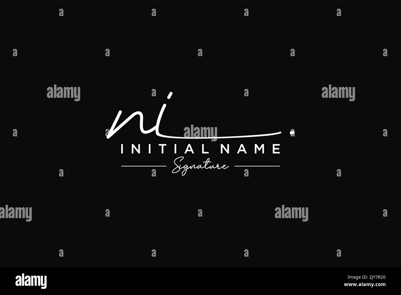 Ni logo vector vectors hi-res stock photography and images - Alamy