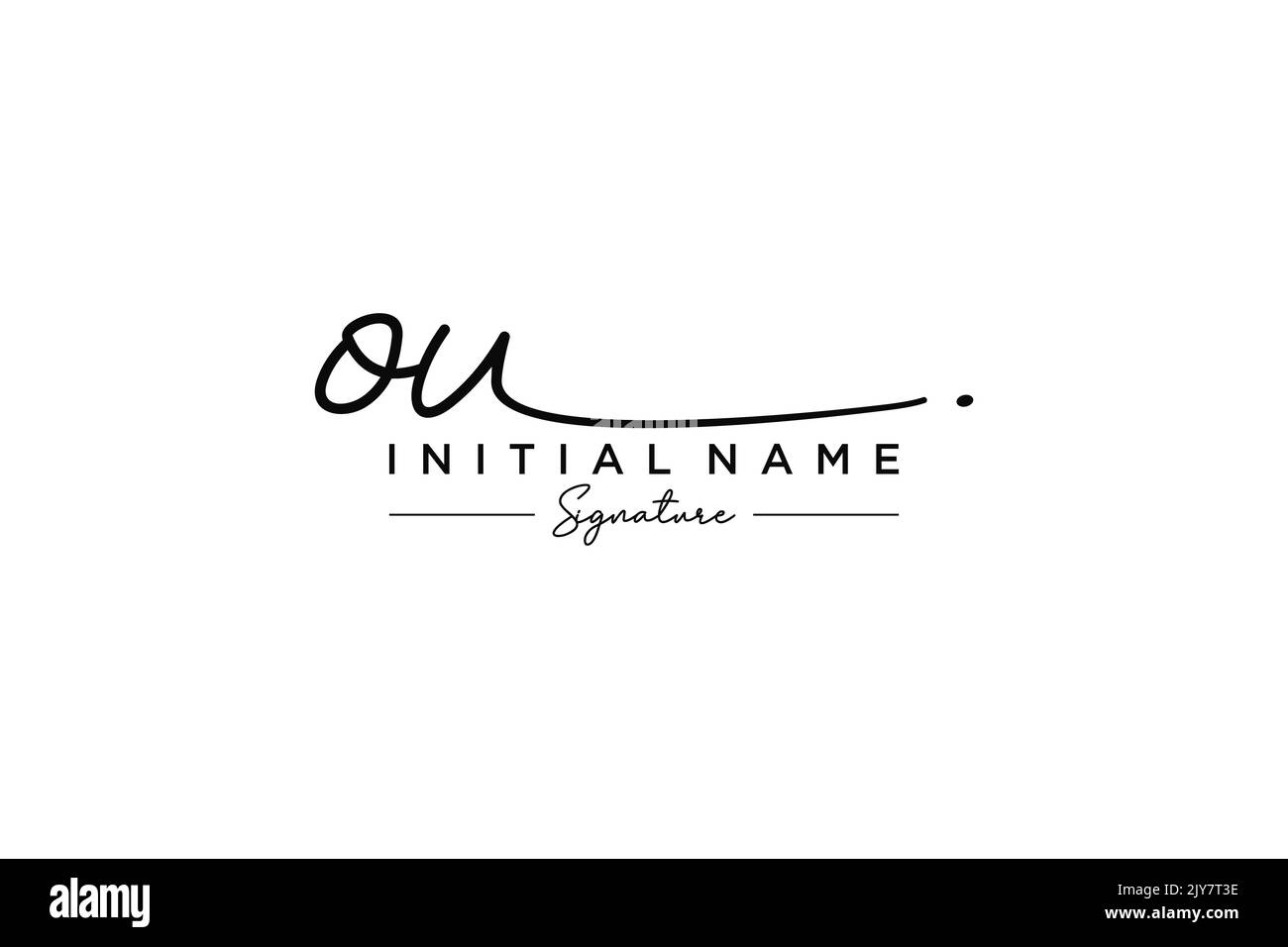 Ou modern logo hi-res stock photography and images - Alamy