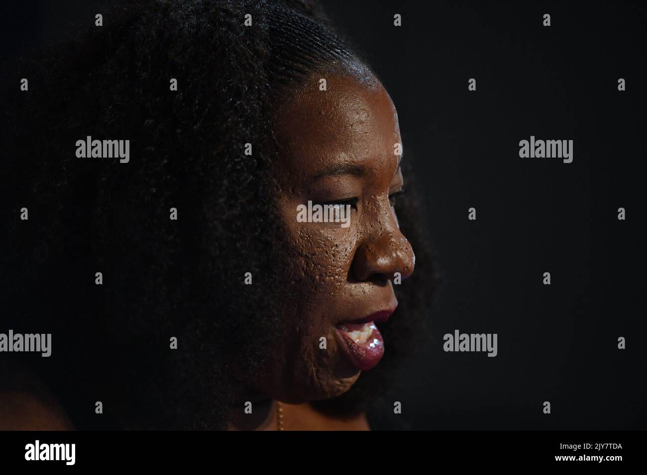 Me Too movement founder Tarana Burke at the National Press Club in ...