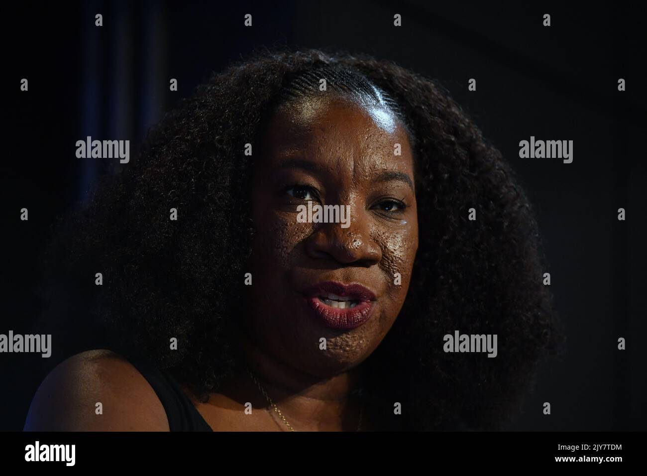 Me Too movement founder Tarana Burke at the National Press Club in ...