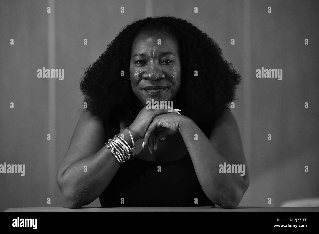 Me Too movement founder Tarana Burke poses for a portrait at the ...