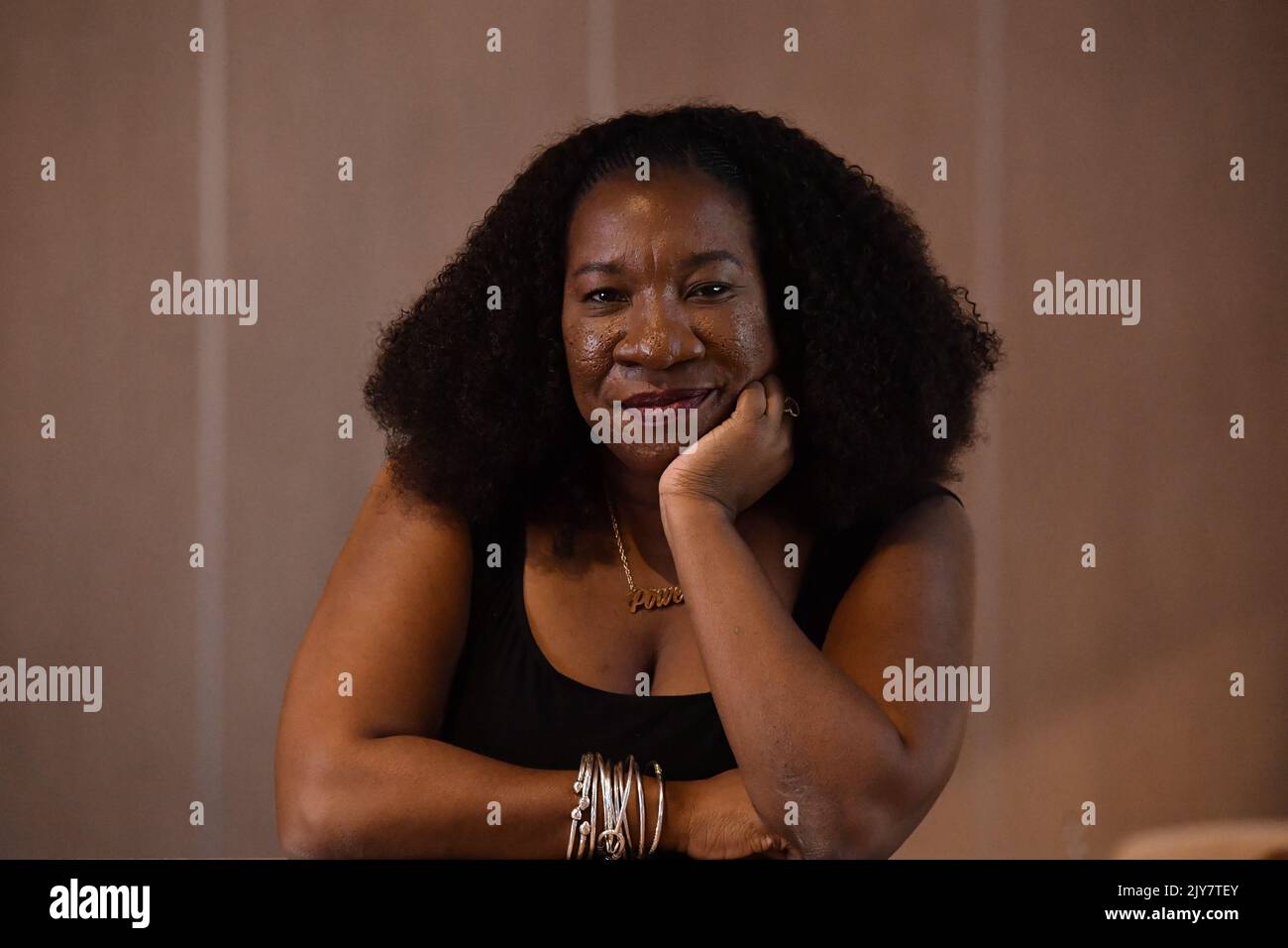 Me Too movement founder Tarana Burke poses for a portrait at the ...