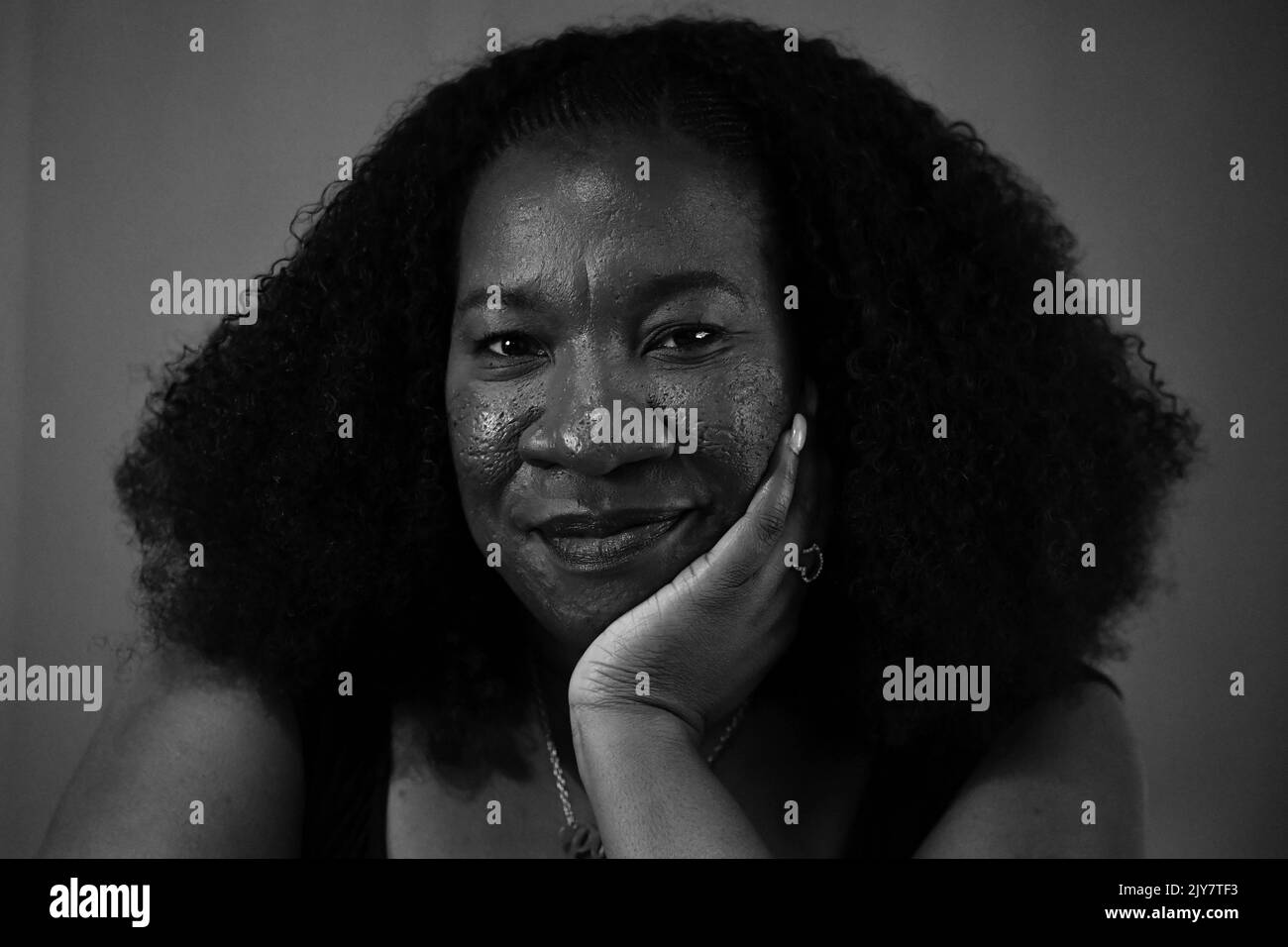 Me Too movement founder Tarana Burke poses for a portrait at the ...