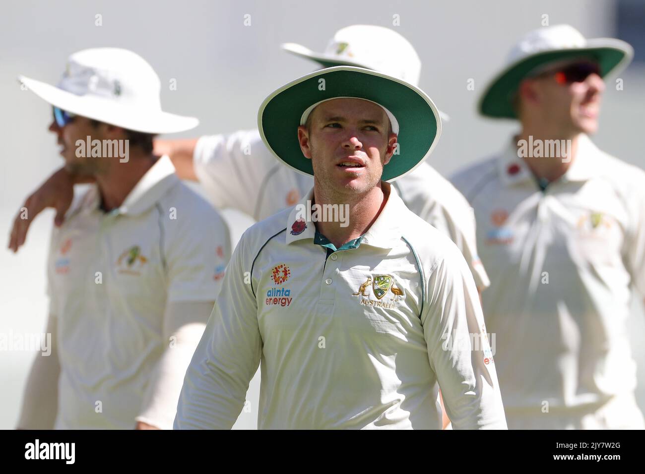 Marcus Harris of Australia is seen during day 3 of the Men's Tour match ...