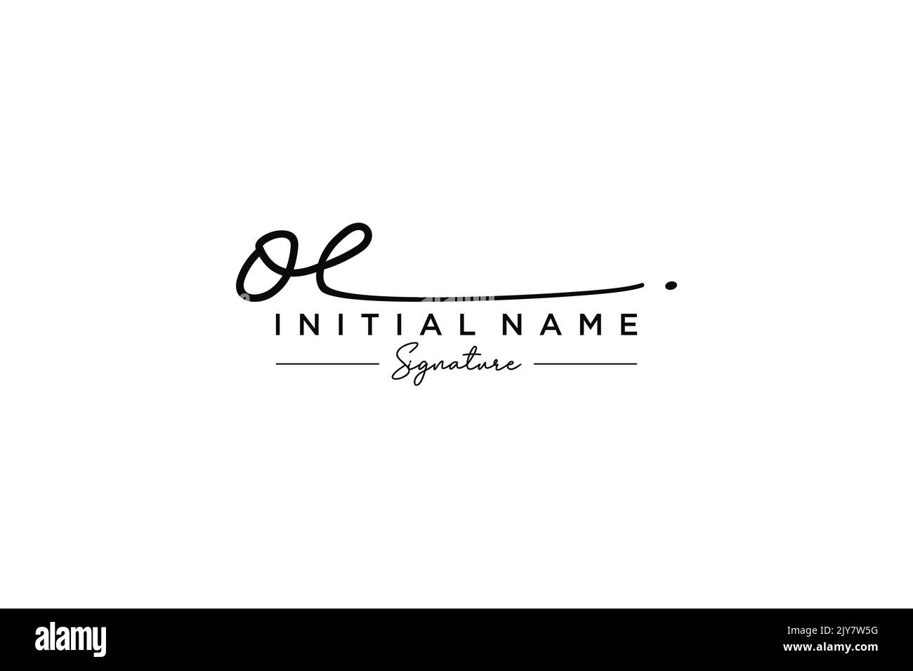 Oe modern logo hi-res stock photography and images - Alamy