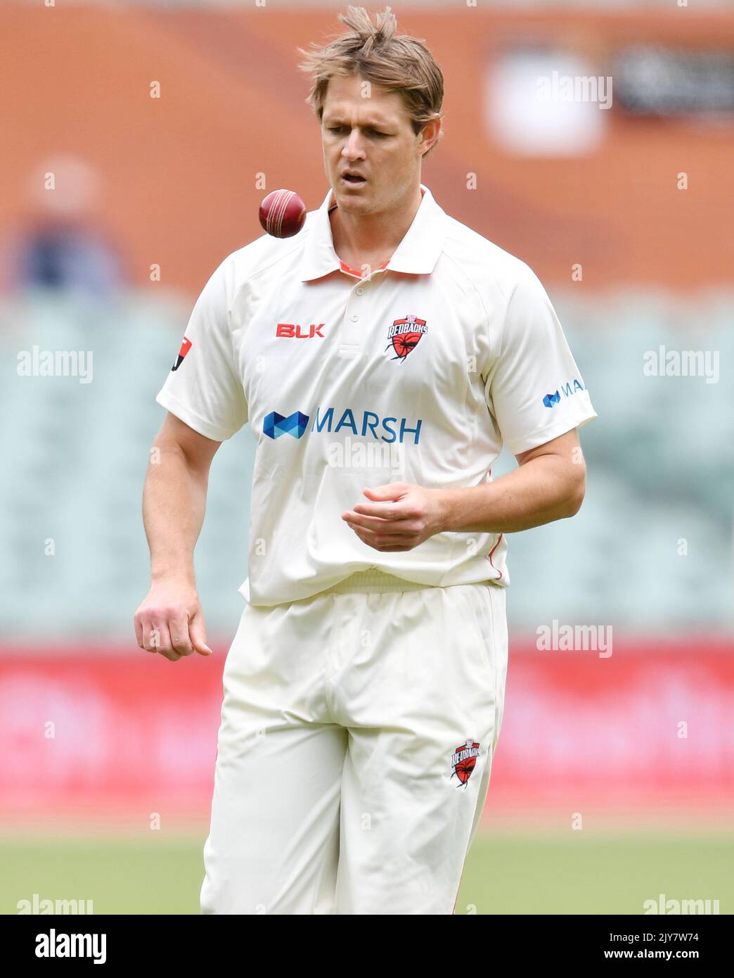 Joe Mennie of the Redbacks during day four of the Marsh Sheffield ...