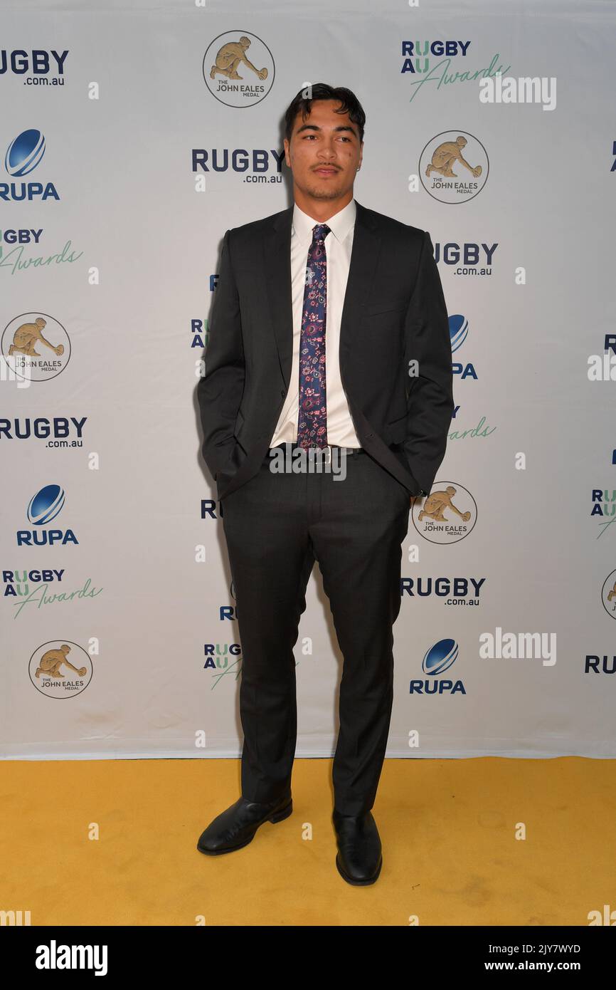 Jordan Patea is seen during the Rugby Australia Awards in Sydney ...