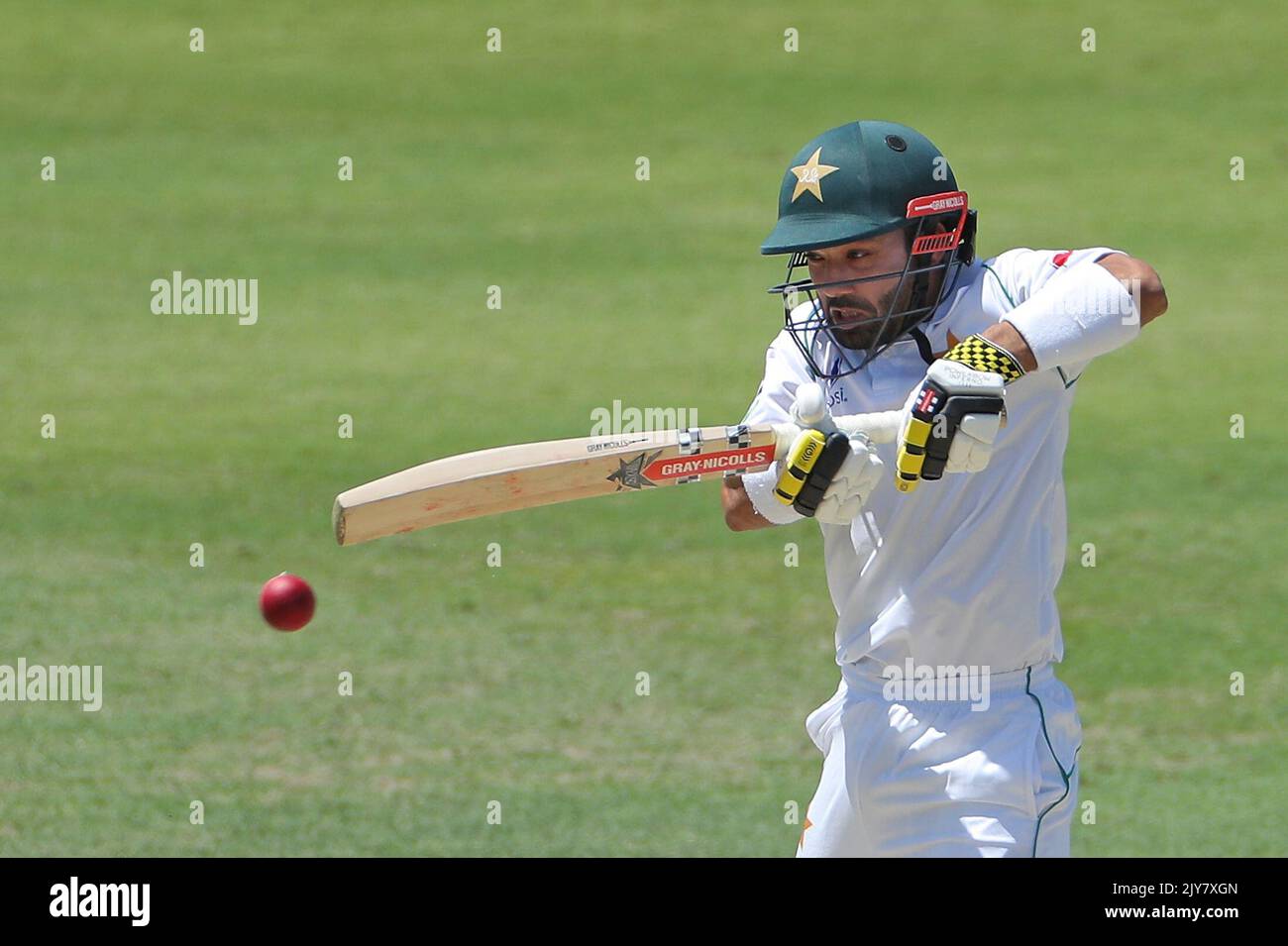 Mohammad Rizwan of Pakistan bats during day 1 of the Men's Tour match ...