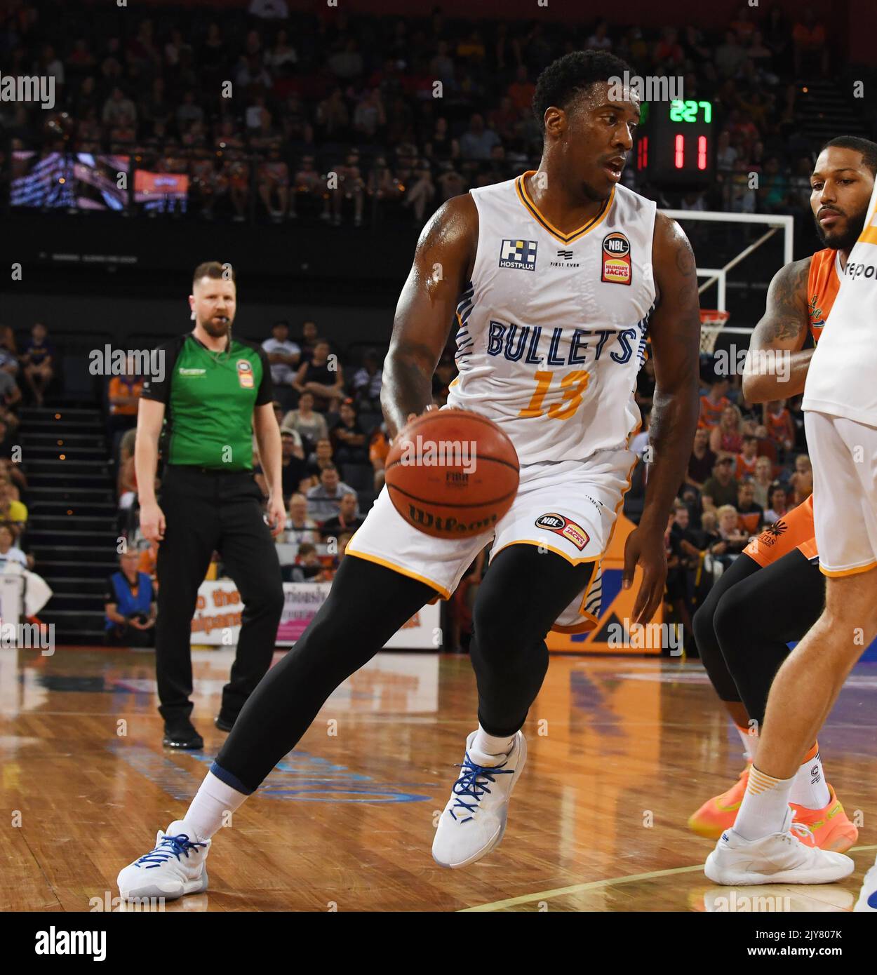 Bullets Lamar Patterson during the Round 7 NBL match between the Cairns ...