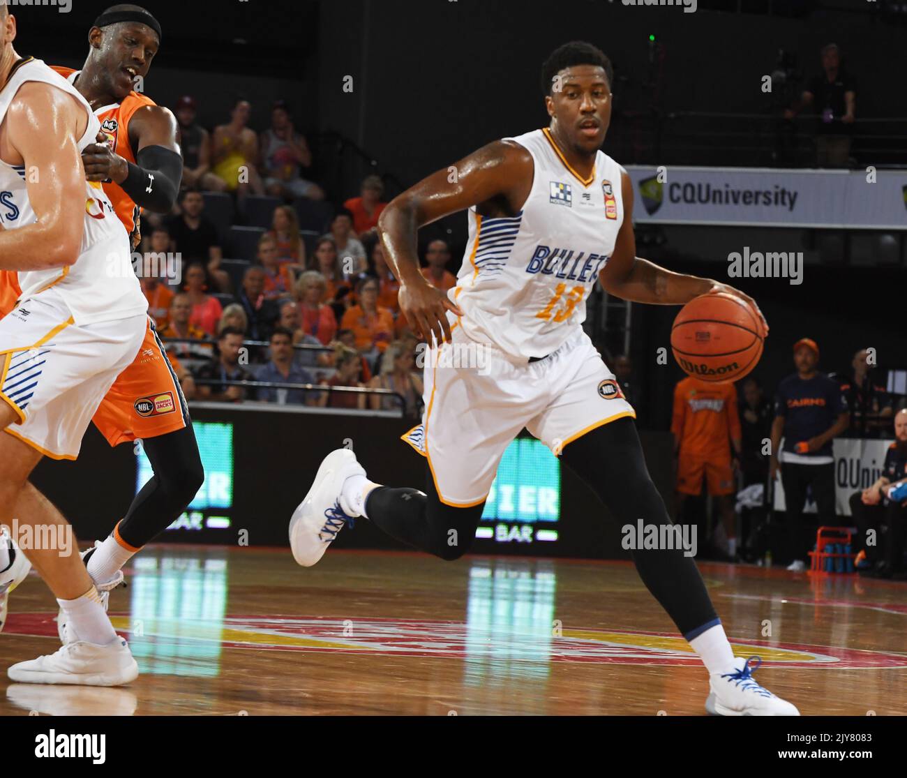 Bullets Lamar Patterson during the Round 7 NBL match between the Cairns ...
