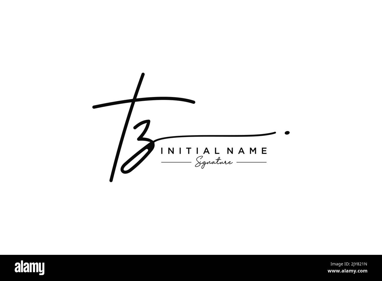 Tz modern logo hi-res stock photography and images - Alamy