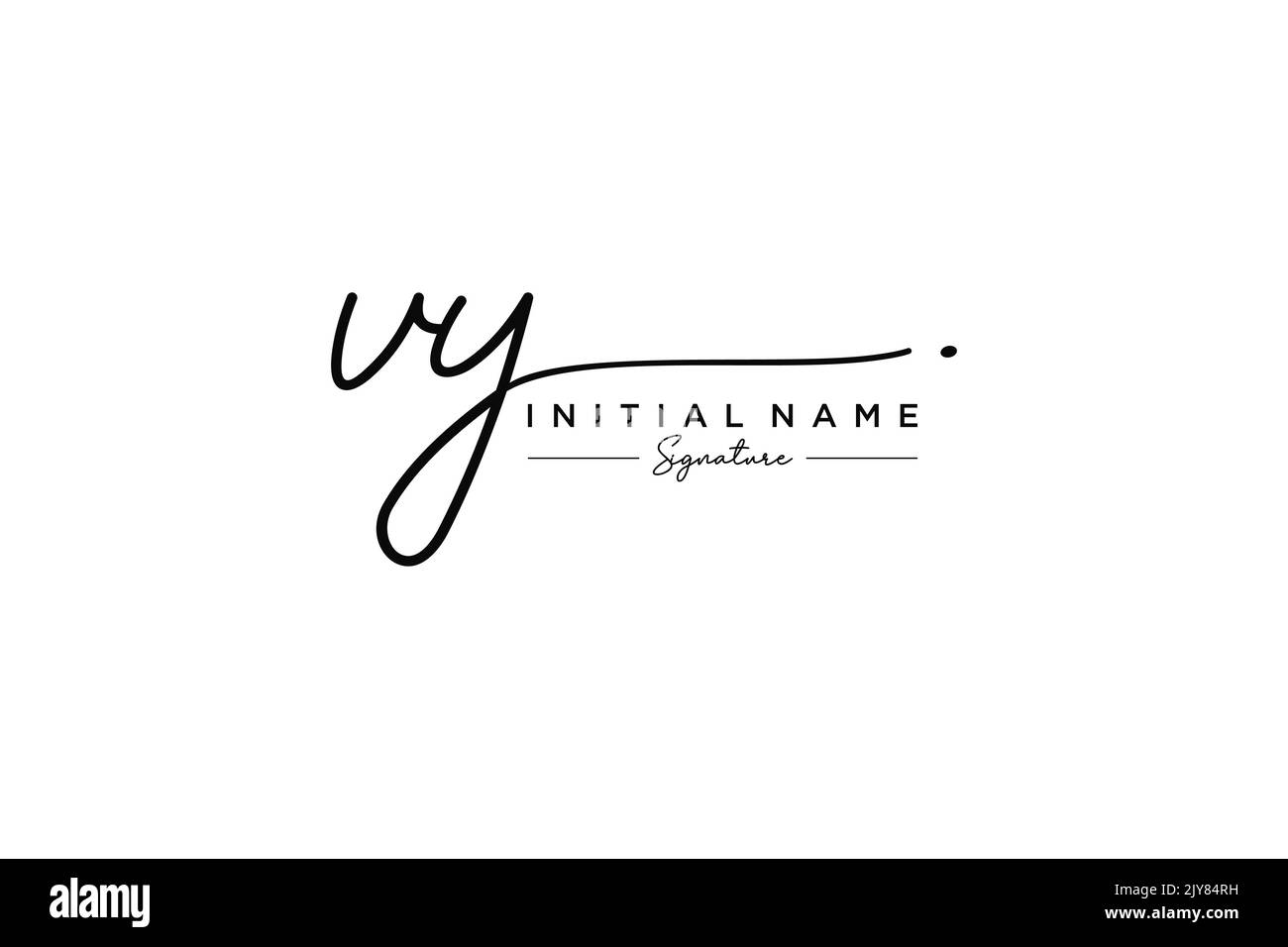 Letter vy vector vectors Cut Out Stock Images & Pictures - Alamy