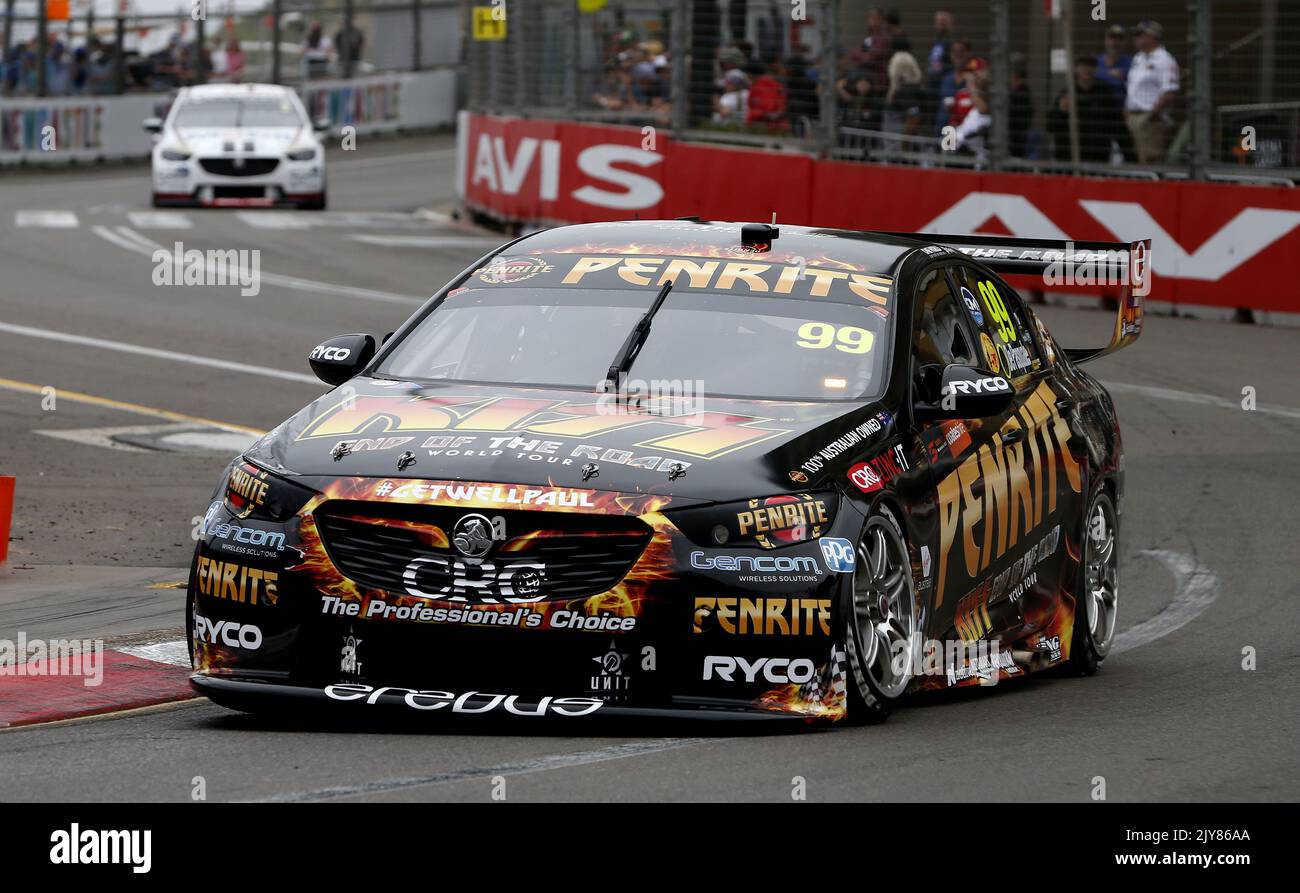 Anton de Pasquale in the Penrite Racing Holden Commodore qualifies 2nd ...