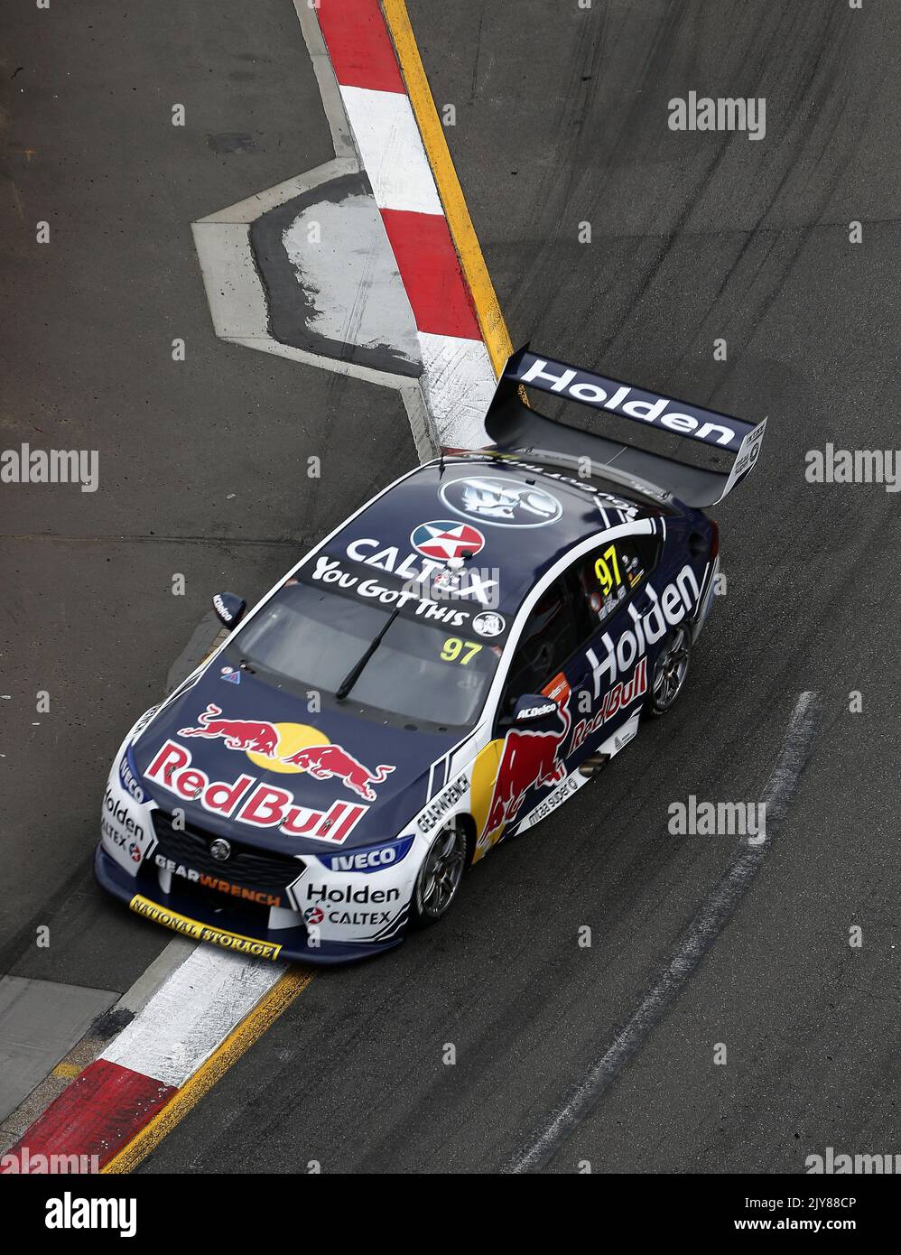 Shane van Gisbergen in the Red Bull Racing Holden Commodore during ...