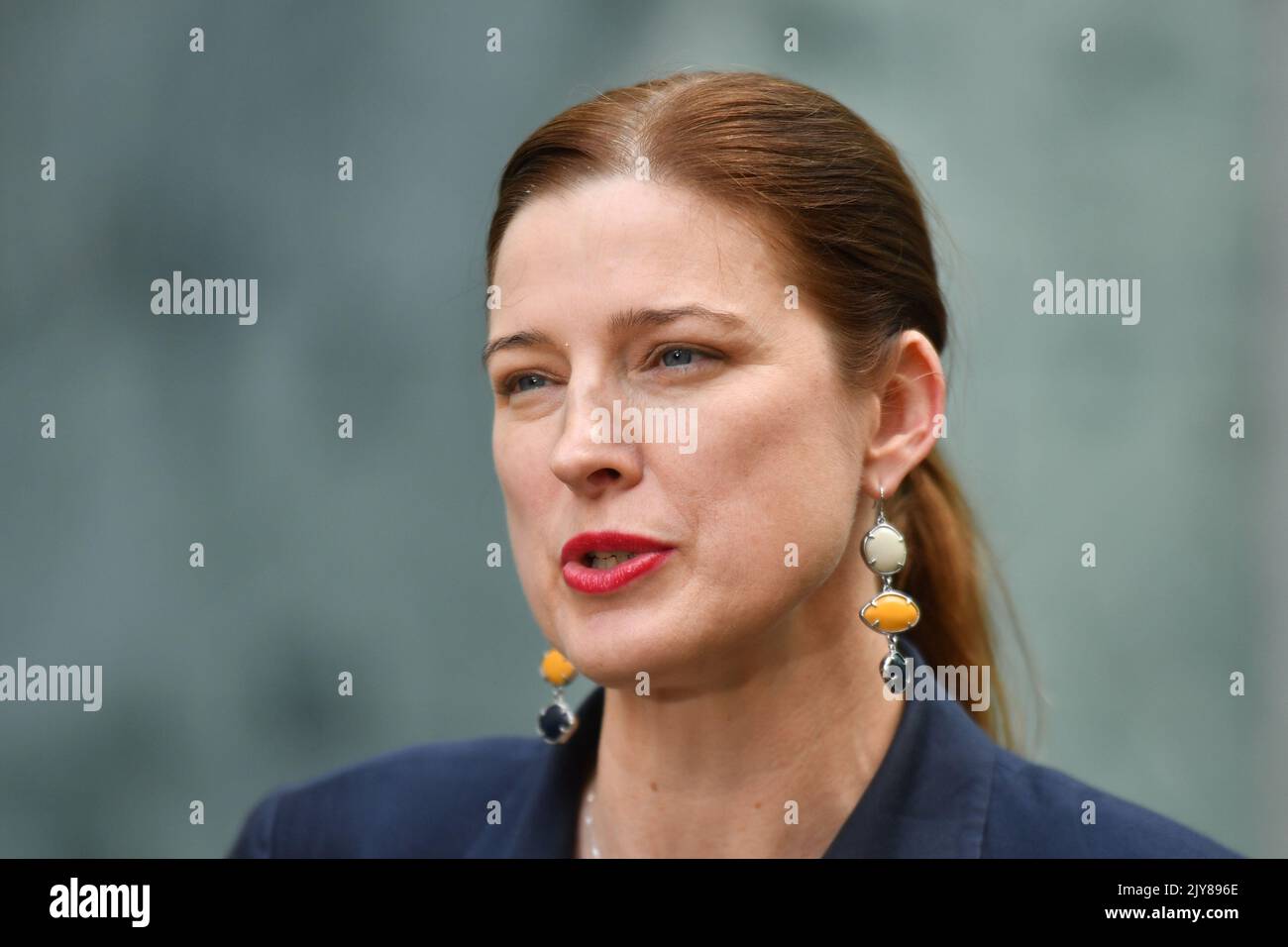 Shadow Minister for Ageing Julie Collins at a press conference on aged ...