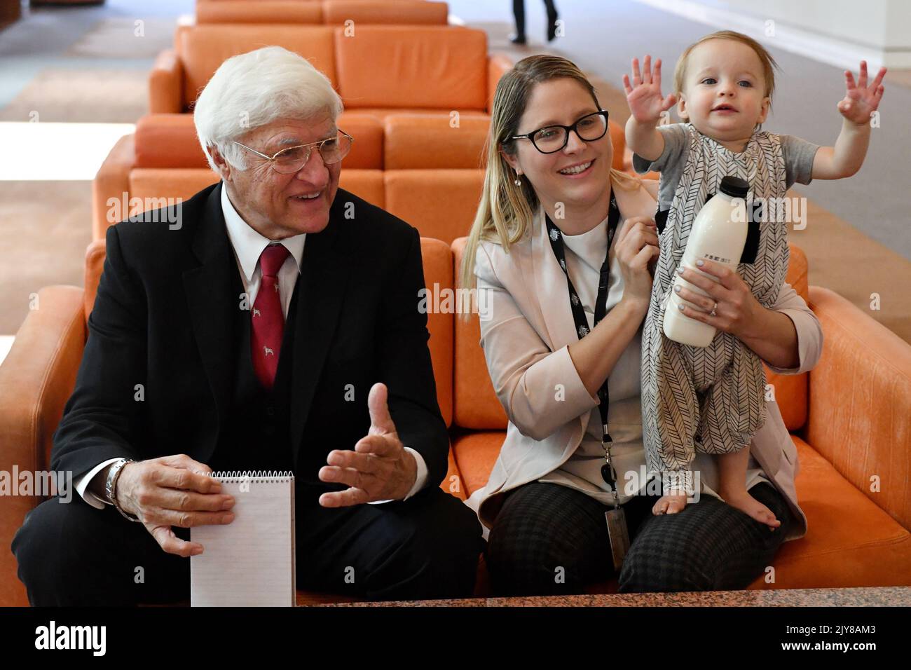 Katter's Australian Party Member for Kennedy Bob Katter with mother ...