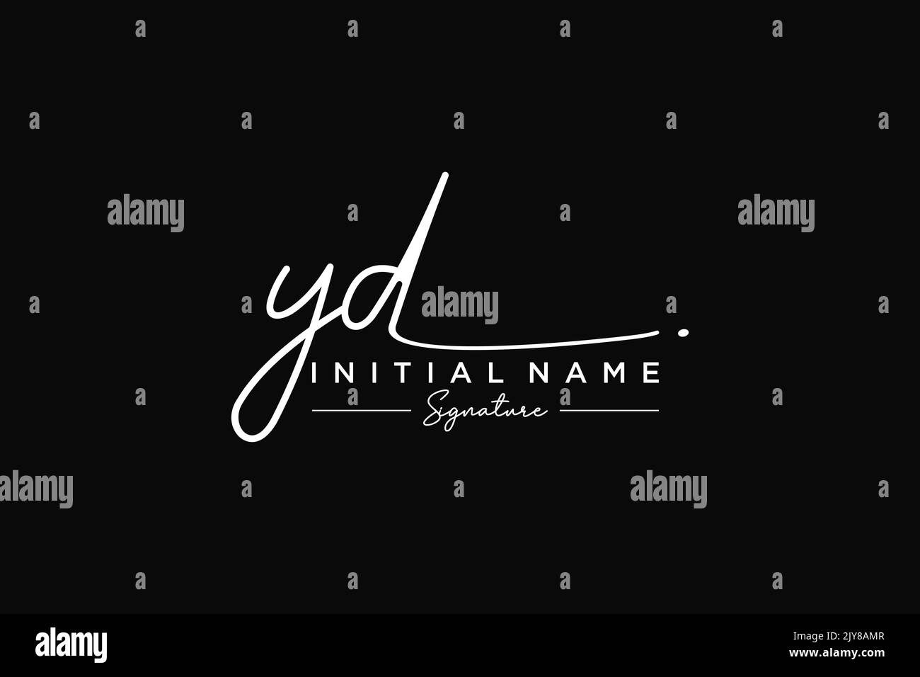 Yd logo vector vectors hi-res stock photography and images - Alamy
