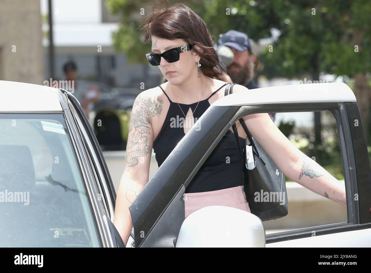 Rachelle Pilon leaves Beenleigh Court Wednesday, November 27, 2019 ...