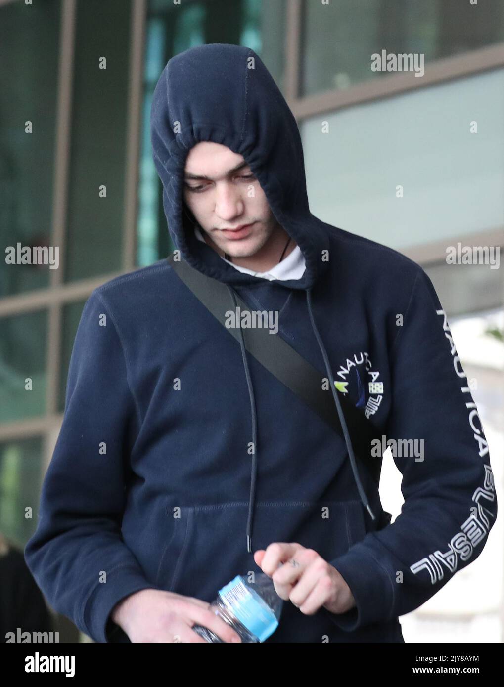 Isaiah Stephens leaves the Melbourne Magistrate Court in Melbourne ...