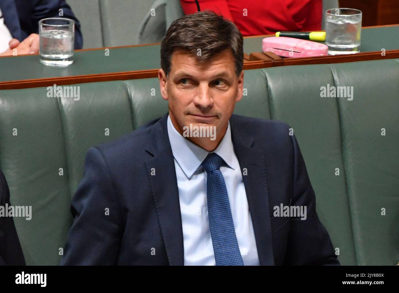 Minister for Energy Angus Taylor during Question Time in the House of ...