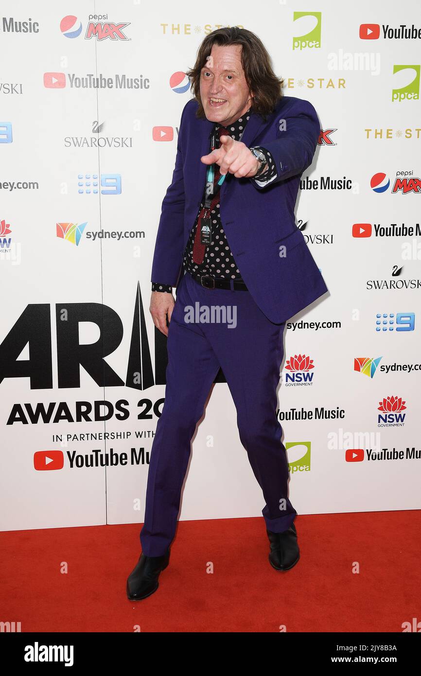 Murray Cook arrives at the 33rd Annual ARIA Music Awards at The Star in ...