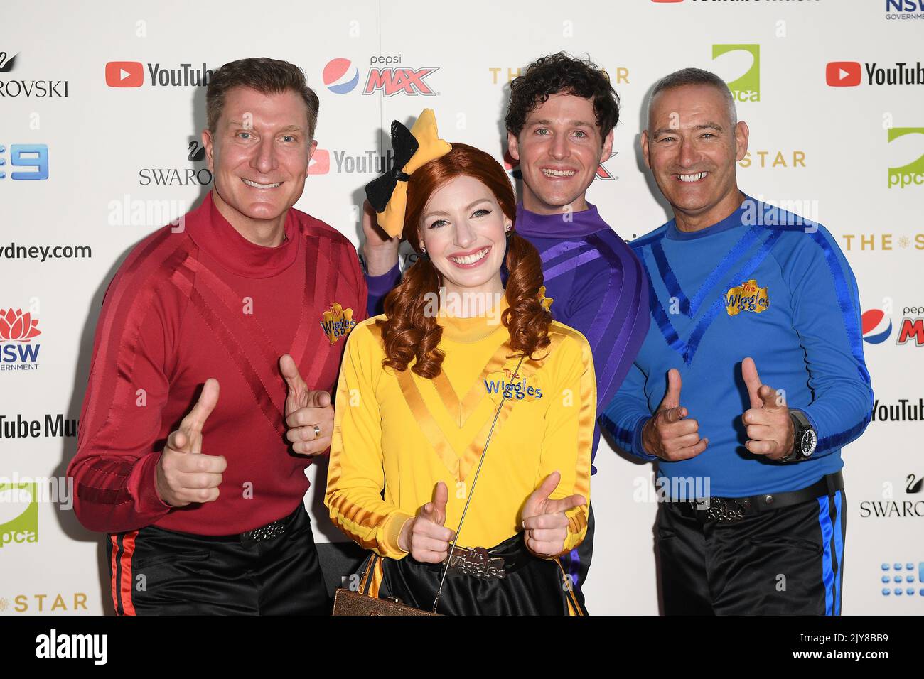 The Wiggles arrive at the 33rd Annual ARIA Music Awards at The Star in ...
