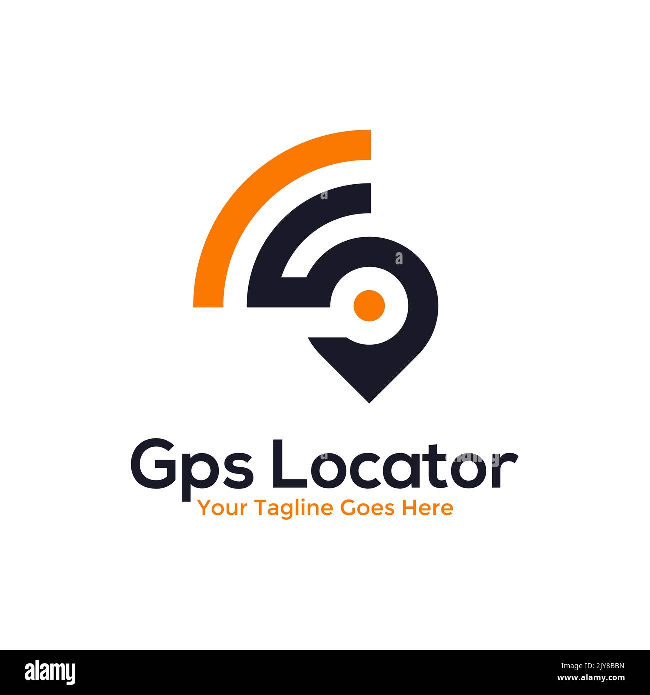 Wireless pin location logo design concept. Locator icon. Pin maps logo ...