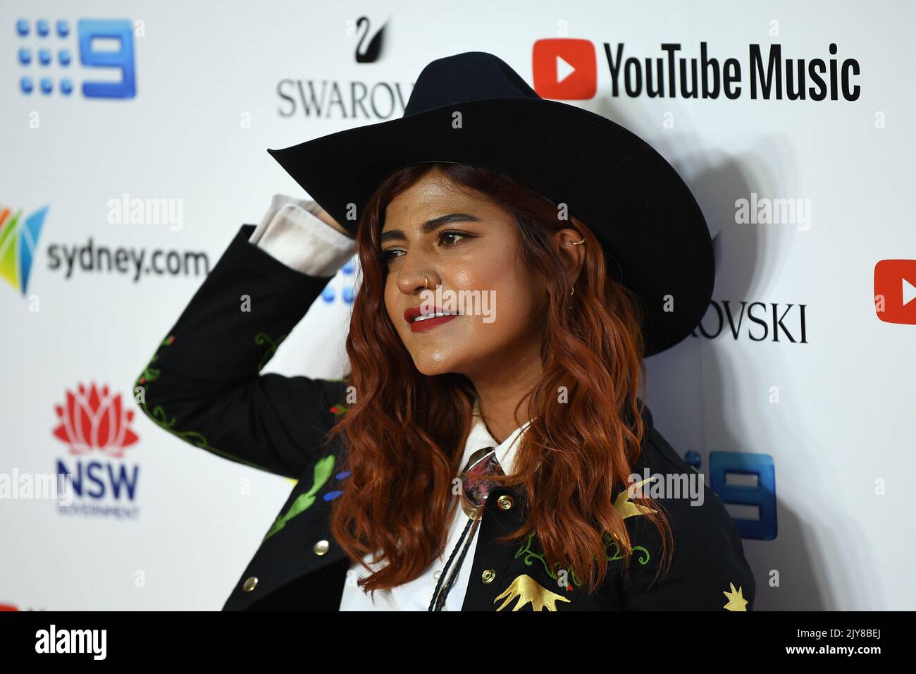 Charlie Collins arrives at the 33rd Annual ARIA Music Awards at The ...