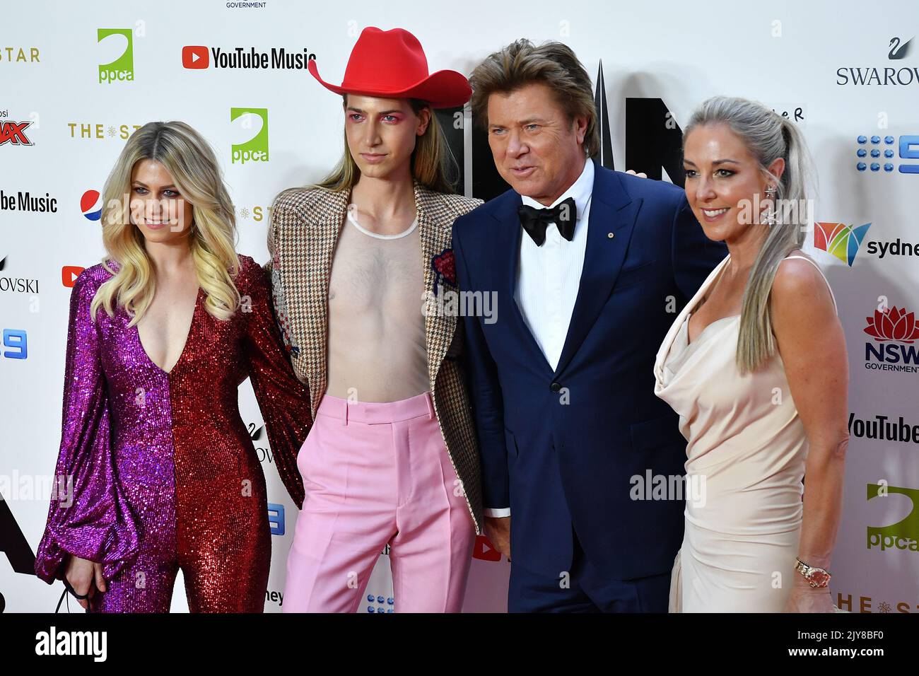 (L-R) Christian Wilkins, Beck Wilson, Richard Wilkins and Virginia ...