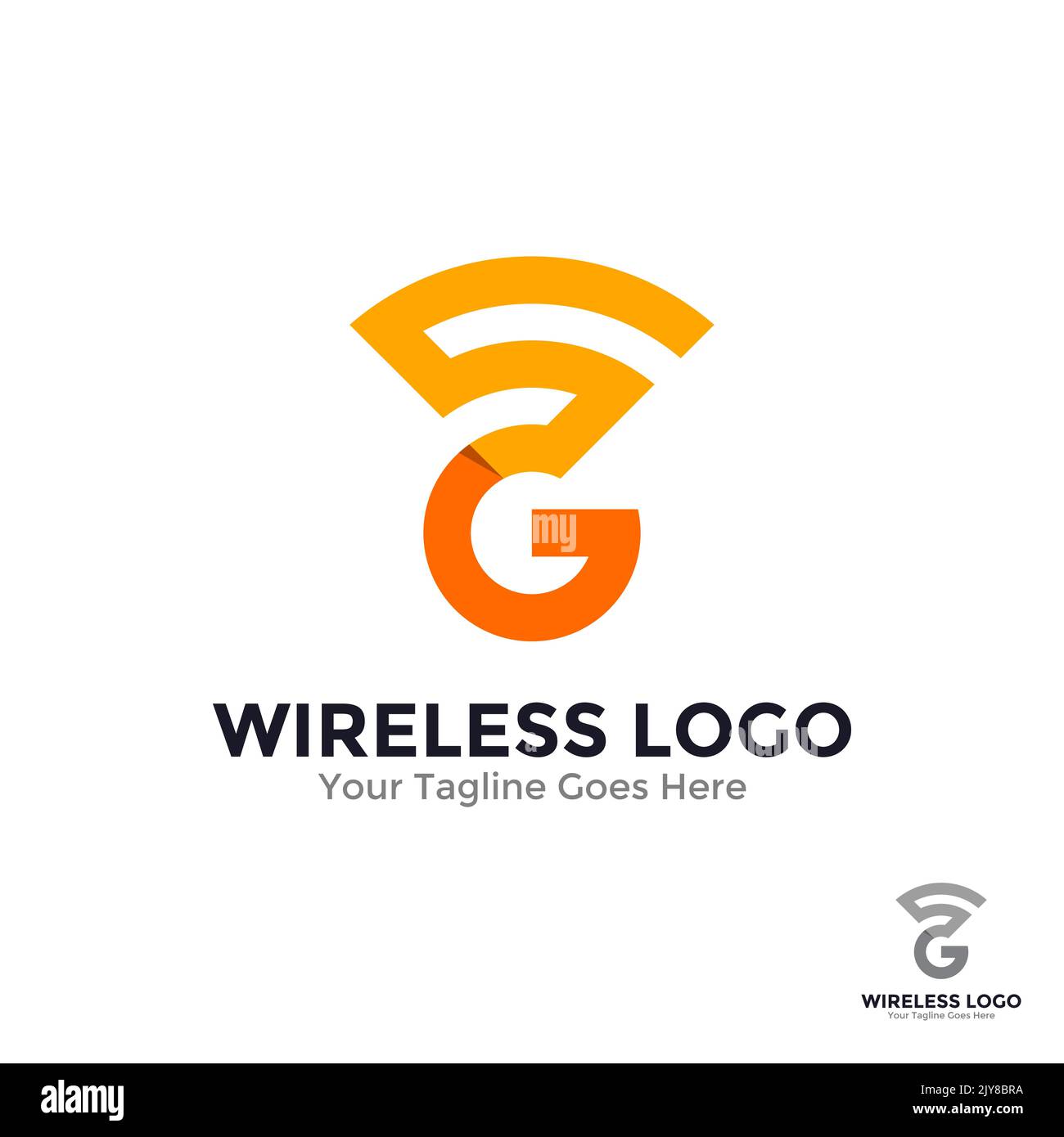 5G wifi signal logo design concept. Vector illustration Stock Vector ...