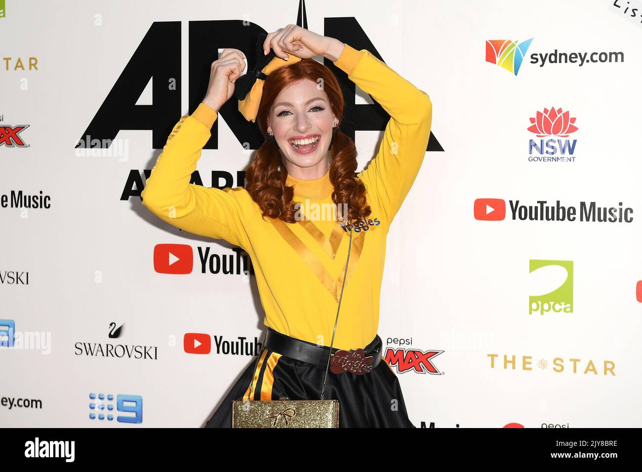 Emma Watkins of The Wiggles arrives at the 33rd Annual ARIA Music ...