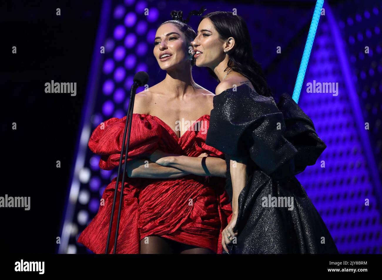 The Veronicas present the ARIA Award for Best Female Artist during the ...