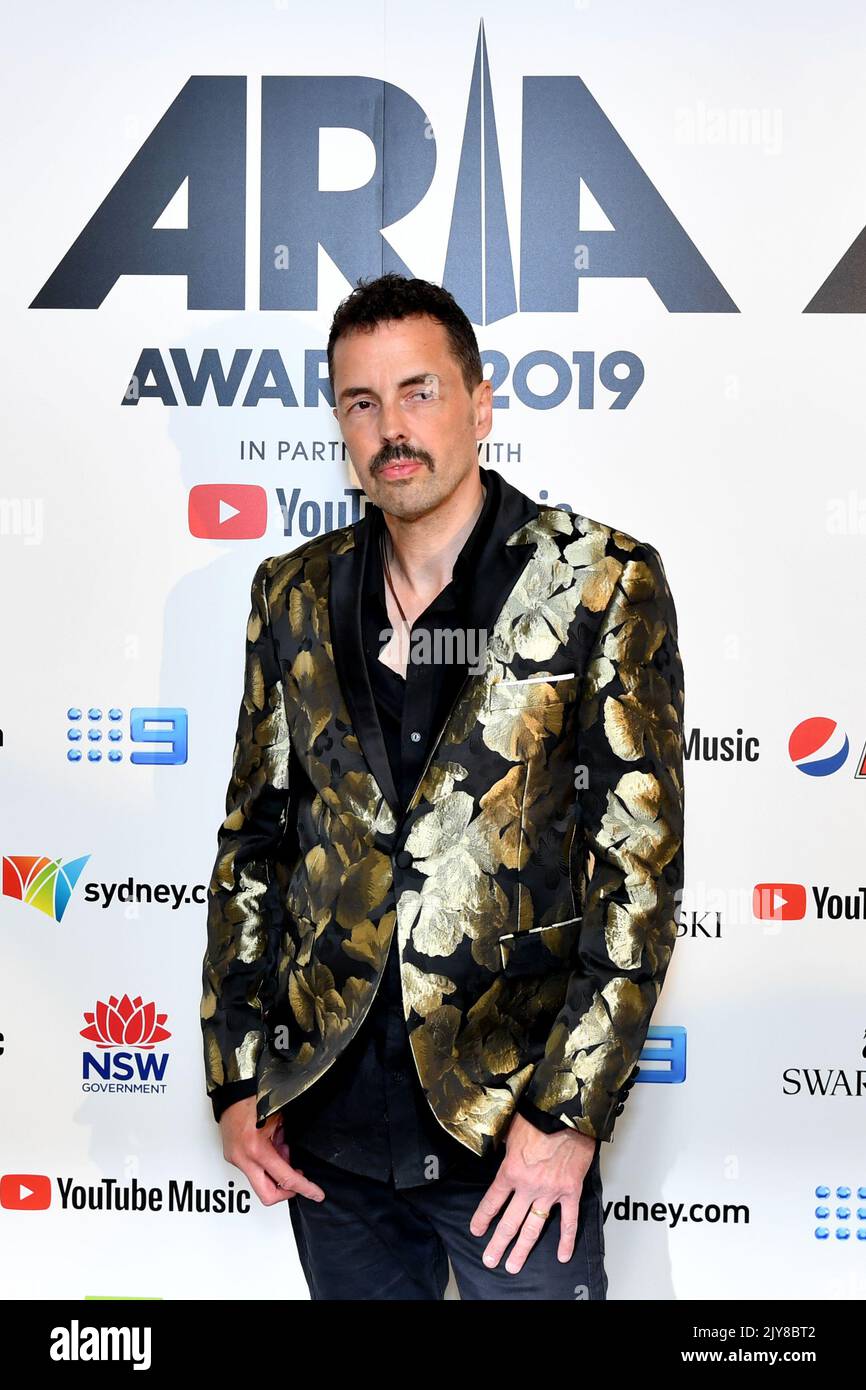 Andy Van poses for a photograph in the awards room during the 33rd ...