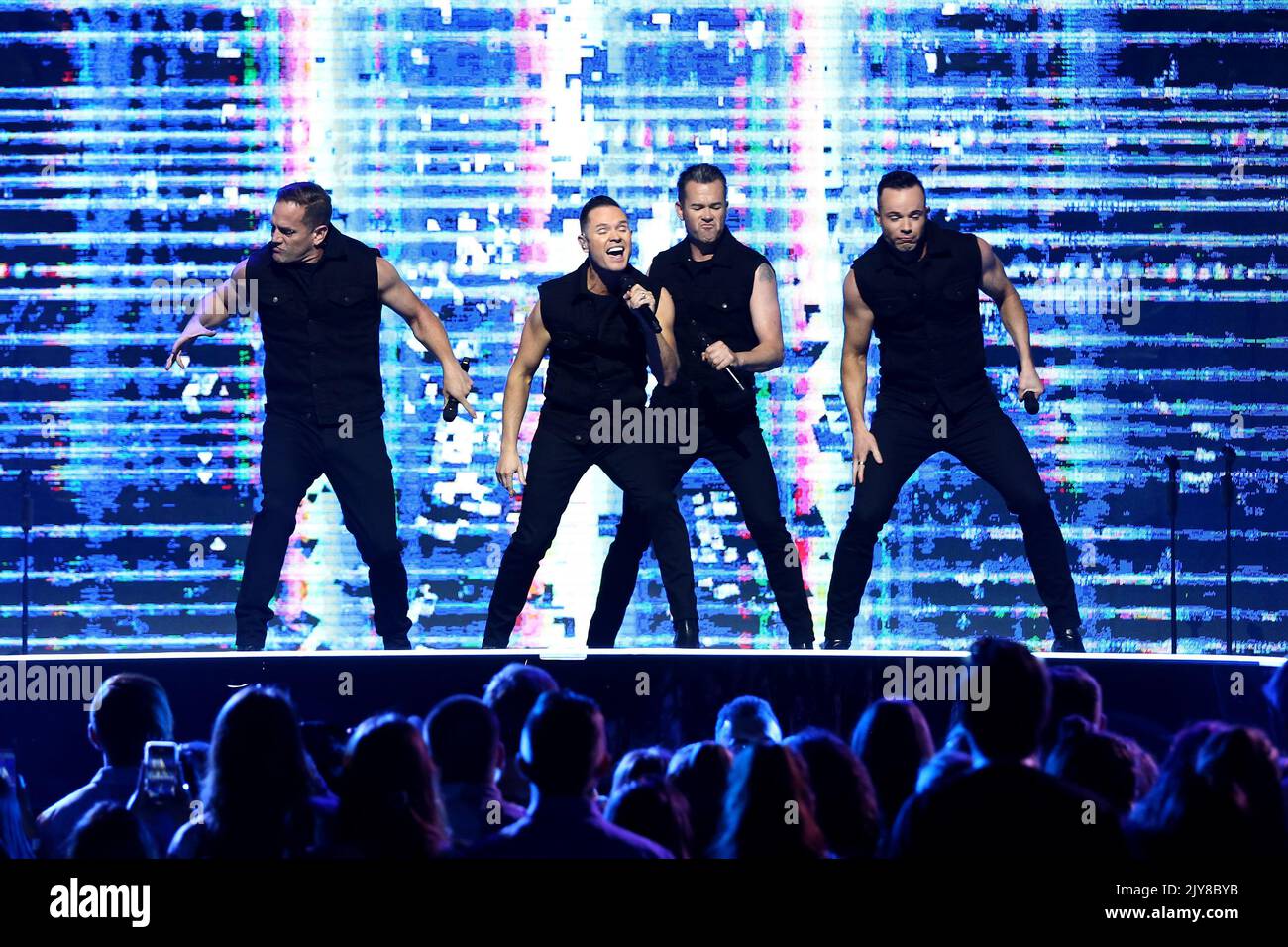 Human Nature perform after being inducted into the ARIA Hall of Fame ...