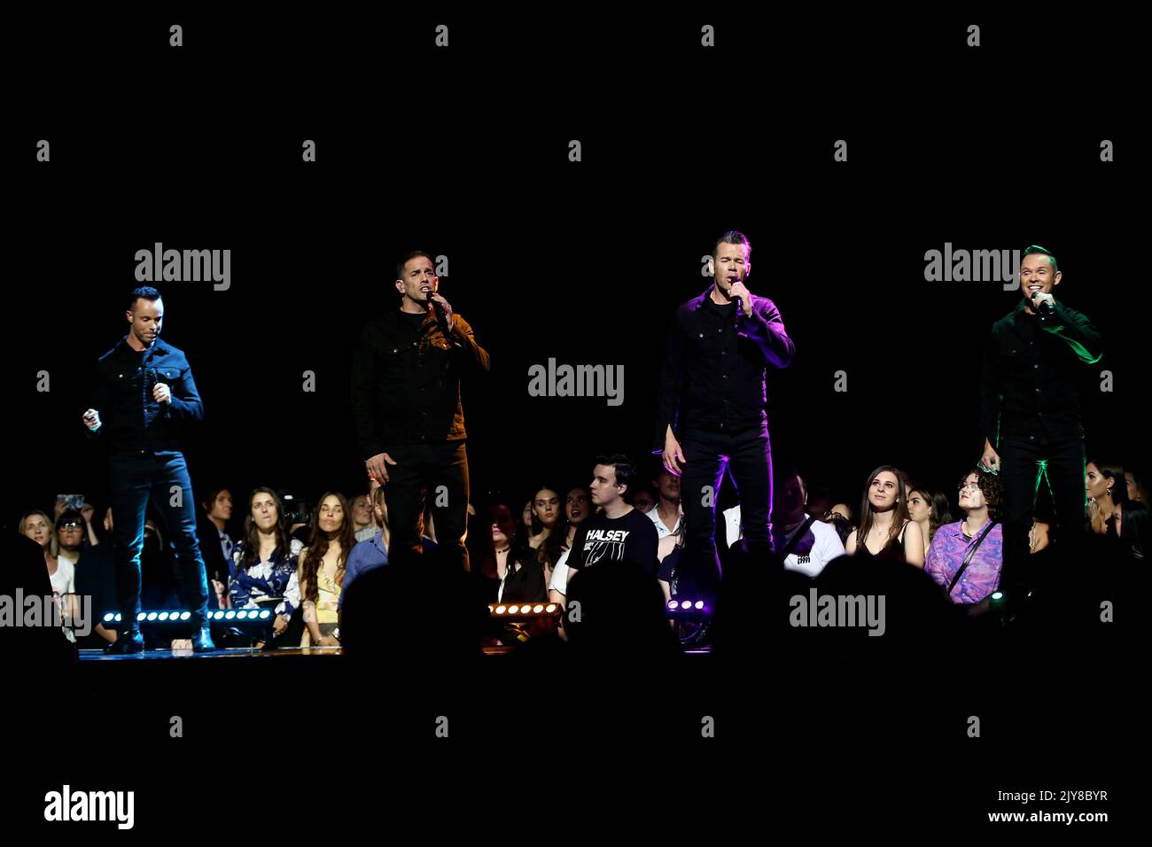 Human Nature perform after being inducted into the ARIA Hall of Fame ...