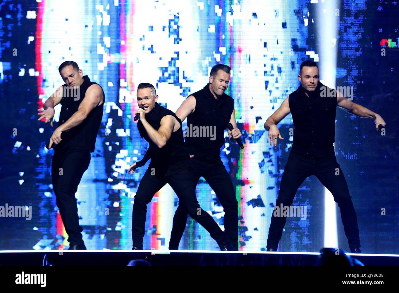 Human Nature perform after being inducted into the ARIA Hall of Fame ...