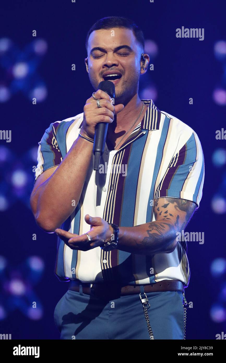 Guy Sebastian performs during the 33rd Annual ARIA Music Awards at The ...