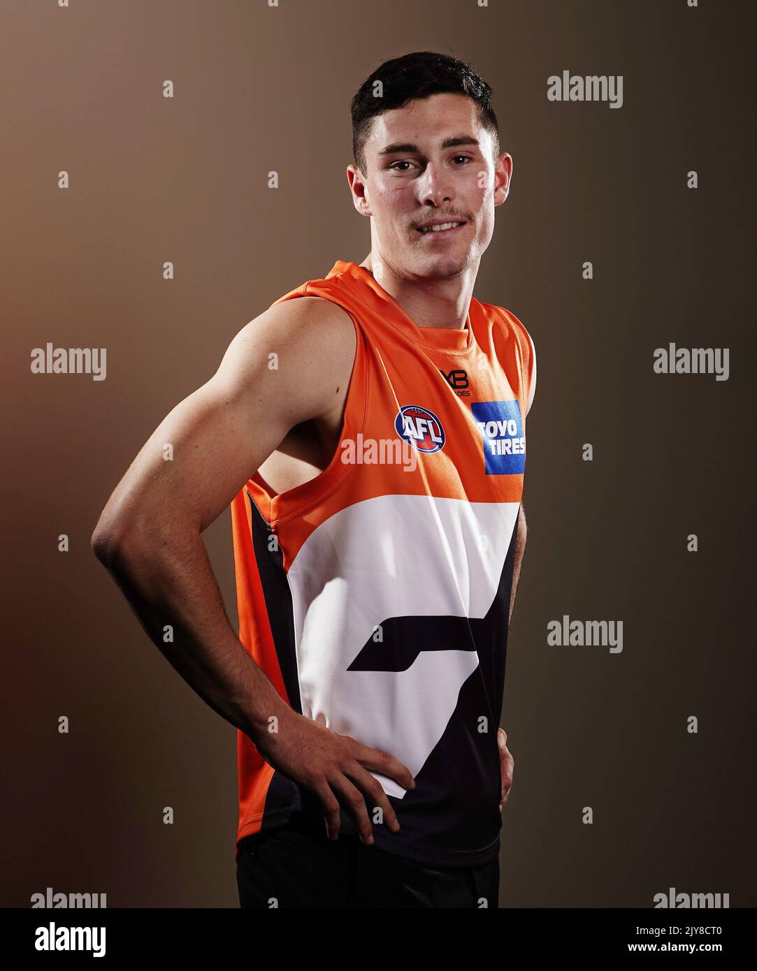 Number 4 draft pick Lachlan Ash of the Greater Western Sydney Giants ...